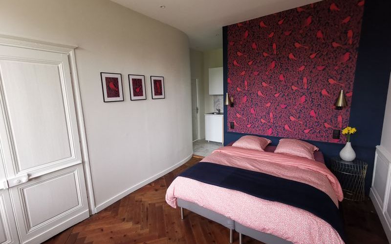 La chambre Rouge au coeur du pays de Caux et proche du GR21